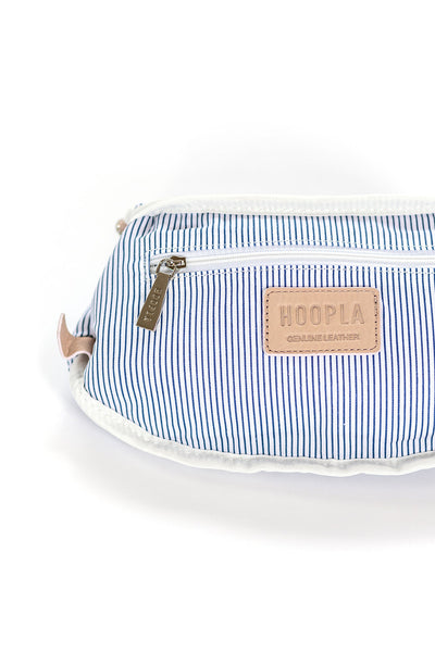 HOOPLA LEATHER CROSSBODY BUM BAG LIGHT PINK – Designer Online